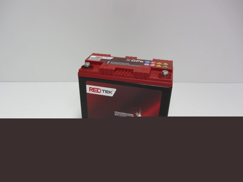 Red Tek 25Ah High Current 940A New Model 25 - Batterie per avviatori, accessori, pinze e cavi ...
